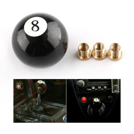 Billiard 8 Ball Shift Knob Black Universal | Coolshiftknobs