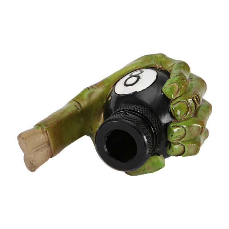 Ghost Claw Hand Skull Shifter with Black 8 Ball | Coolshiftknobs