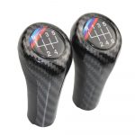 Carbon Fiber Black 5/6 Speed Shifter Knob For BMW E81 E82 E87 E46 E90 ...