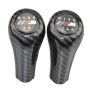 Carbon Fiber Black 5/6 Speed Shifter Knob For BMW E81 E82 E87 E46 E90 | Coolshiftknobs