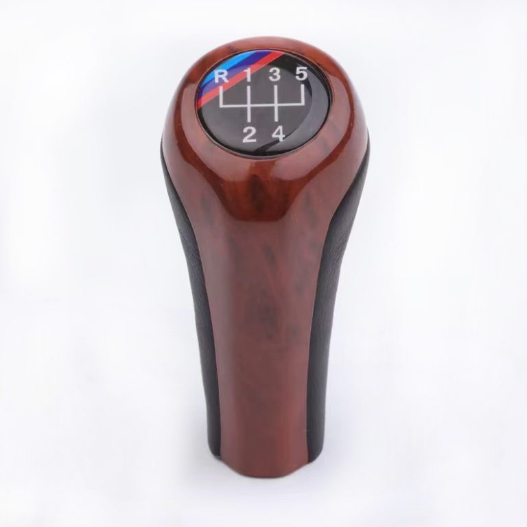 146g High Quality 5 / 6 Speed Wood Grain Shift Knob For BMW 1356 Series