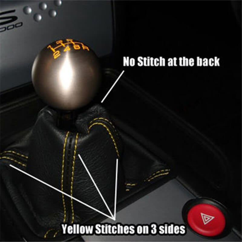 1PC PU Leather Gear Shift Boot For Car - Cool Shift Knobs