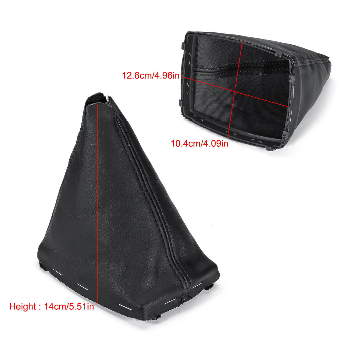 1PC Black Gear Stick Boot For car Use- Cool Shift Knobs