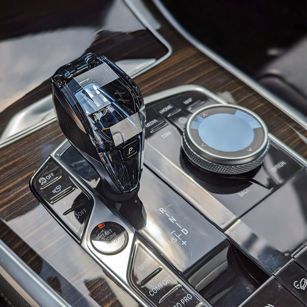 BMW Crystal Shift Knob | Luxury Interior Upgrade for X SUV Models | CoolShiftKnobs