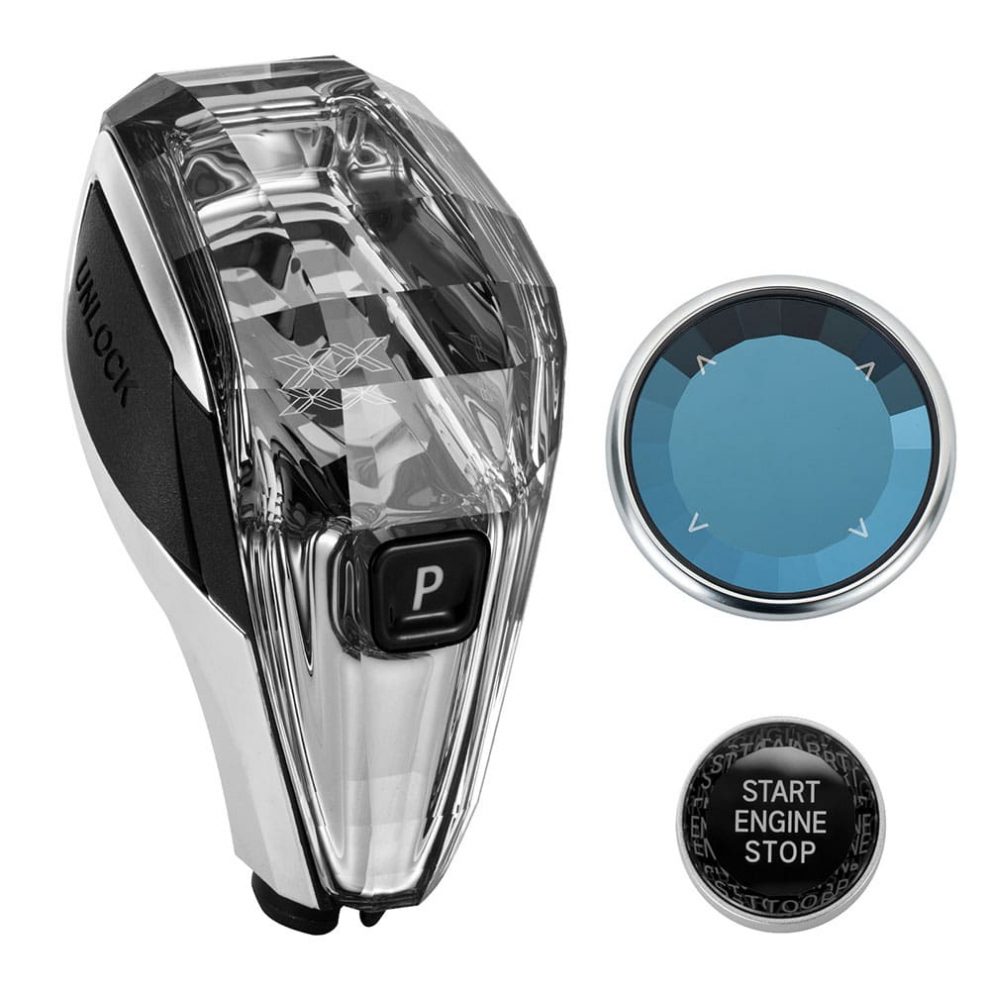 BMW Crystal Shift Knob | Luxury Interior Upgrade for X SUV Models | CoolShiftKnobs