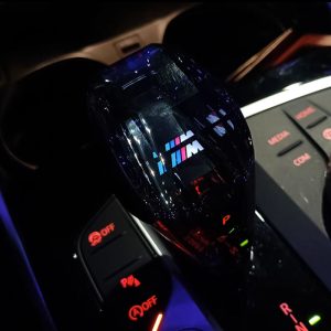 BMW Crystal Gear Shift Knob with Colorful M Logo | CoolShiftKnobs
