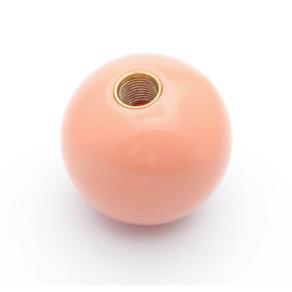 Custom Universal Luminous Ball Shift Knob (Pink-Red) | Coolshiftknob