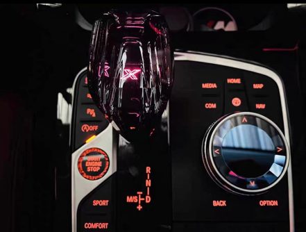 BMW Crystal Shift Knob | Luxury Interior Upgrade for X SUV Models | CoolShiftKnobs