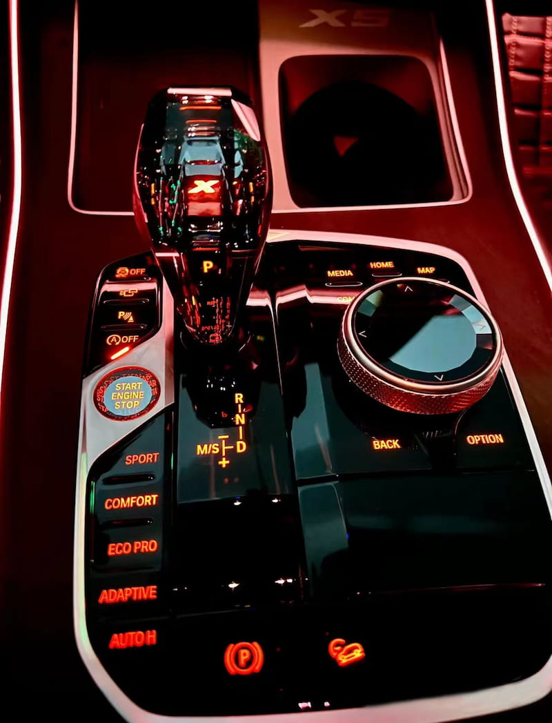 BMW X5 Crystal Shifter 4Pcs Package Installation Cases | Coolshiftknobs