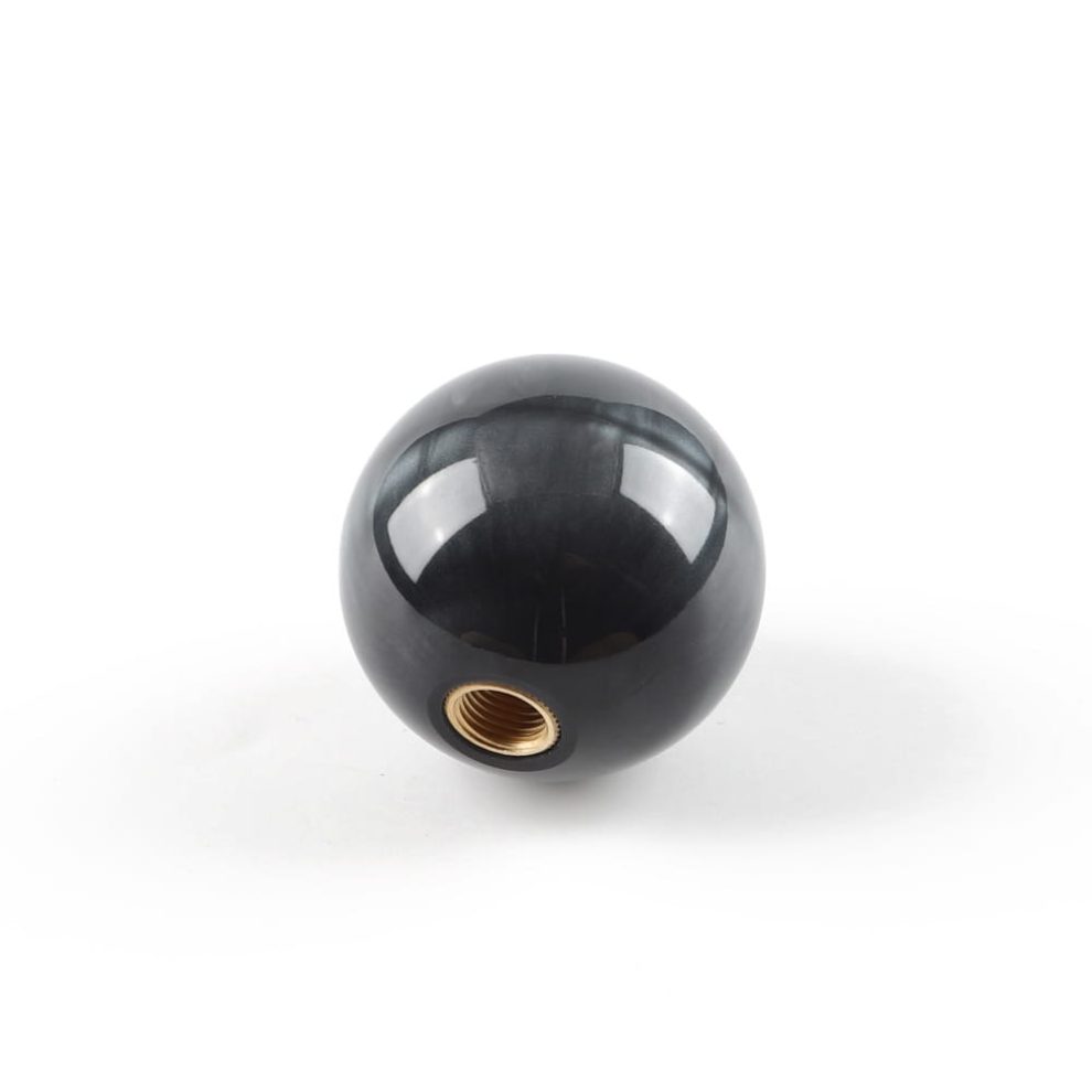 Custom Black Marble Ball Shift Knob 4 5 6 Speed | Coolshiftknob