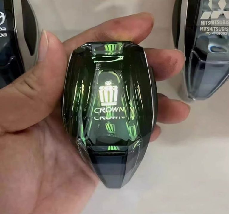 Toyota Crystal Gear Shift Knob TTouch Activated LED Illuminated Shifter ...