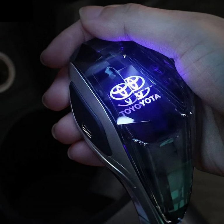 Toyota Crystal Gear Shift Knob TTouch Activated LED Illuminated Shifter ...
