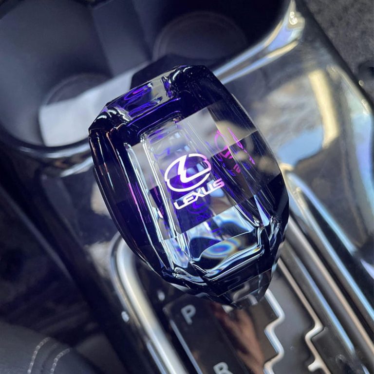 Touch Activated Lexus Crystal Shift Knob LED Illuminated Shifter ...