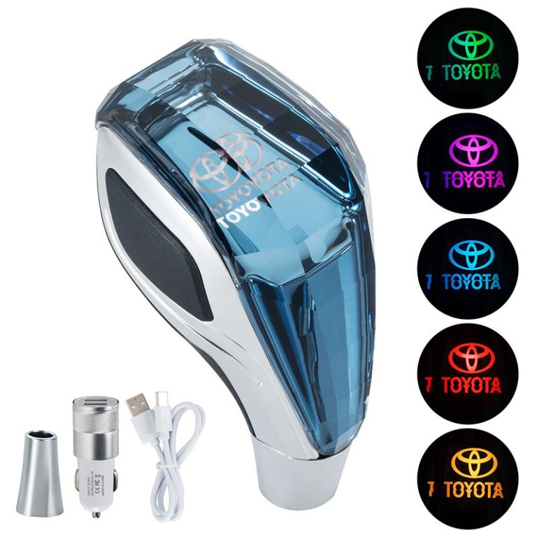 Toyota Crystal Gear Shift Knob TTouch Activated LED Illuminated Shifter ...