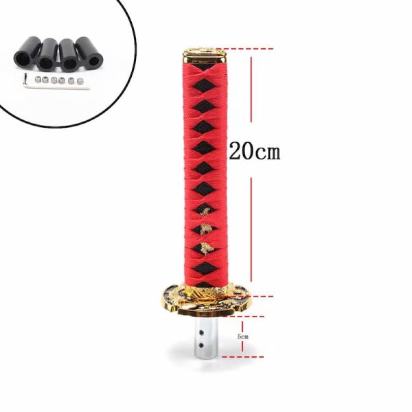 JDM Style Katana Shifter 200mm Samurai Sword Shift Knob | Coolshiftknobs