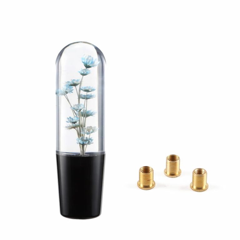 150mm Crystal JDM Underwater Flower Shift Knob | Coolshiftknobs