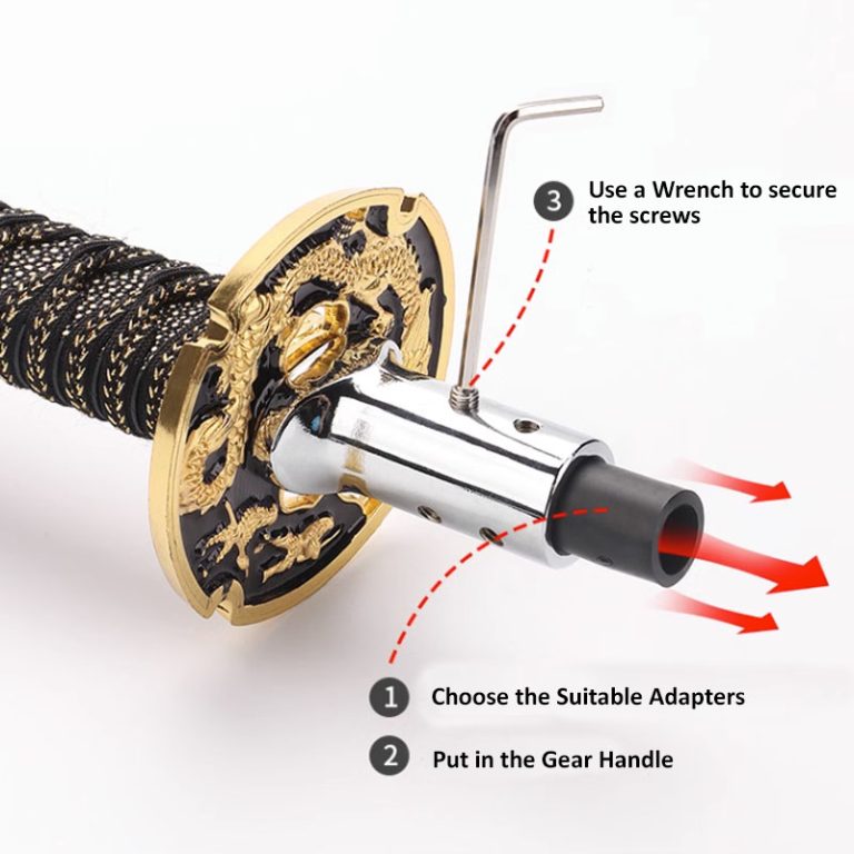 JDM Style Katana Shifter 200mm Samurai Sword Shift Knob | Coolshiftknobs