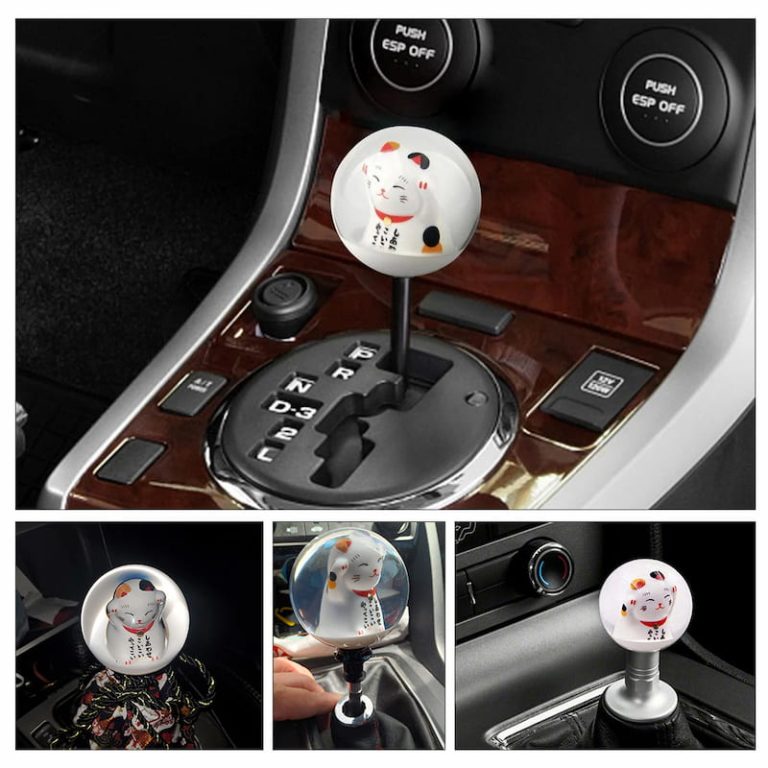 Universal Manual JDM Lucky Cat Shift Knob | Coolshiftknobs