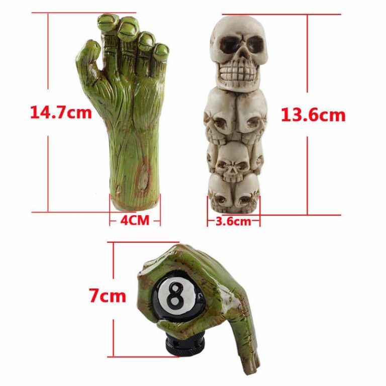 Unique Ghost Claw Hand Skull Gear Knob | Coolshiftknobs