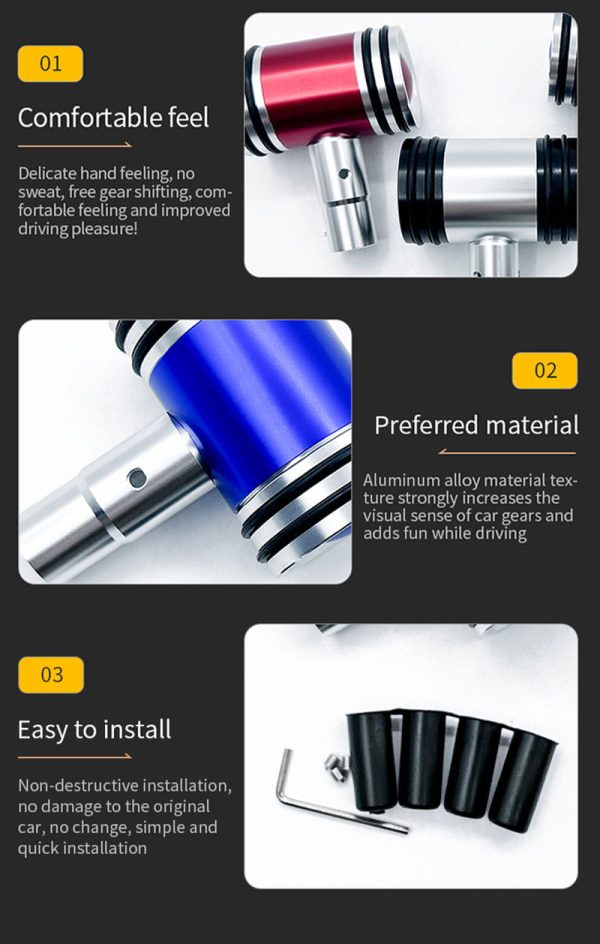 Aluminum Weighted Aircraft Joystick Shift Knobs | Coolshiftknobs