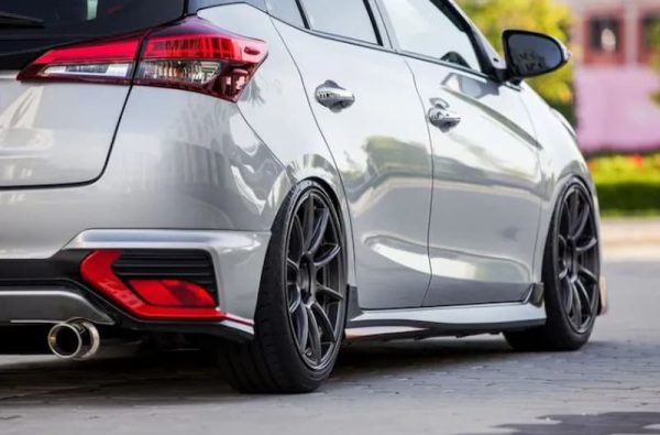 Modified Toyota Yaris For Family Use | Coolshiftknobs