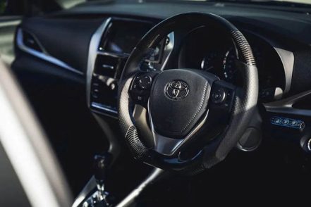 Modified Toyota Yaris For Family Use | Coolshiftknobs