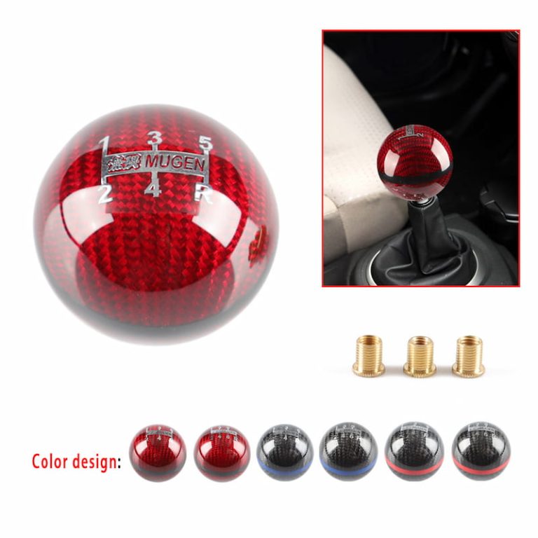 Universal 5/6 Speed Mugen Carbon Fiber Shift Knob | Coolshiftknobs