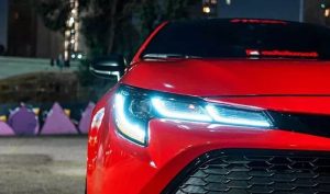 Red Lightning Toyota Corolla XSE | Coolshiftknobs