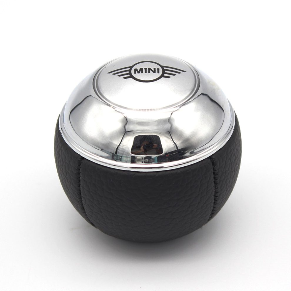 Attractive Leather Sphere Mini Gear Knob R55 R56 R57 R58 R59 R60 R61