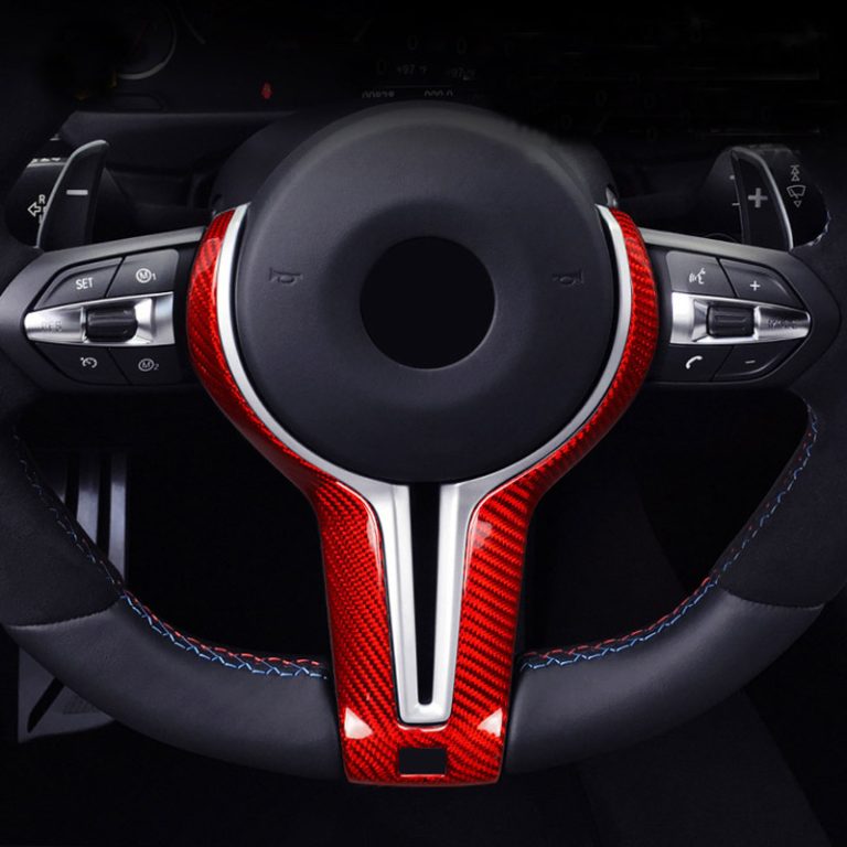 BMW Carbon Steering Wheel Trim M2 M3 M4 | Coolshiftknobs