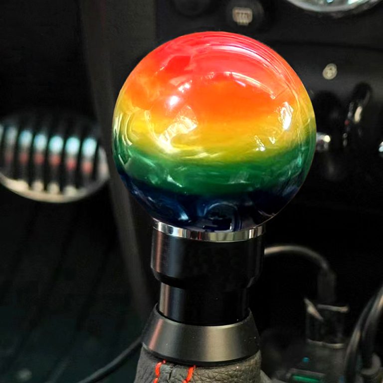 Custom JDM Rainbow Shift Knob Lucky Ball Shifter | Cool Shift Knobs