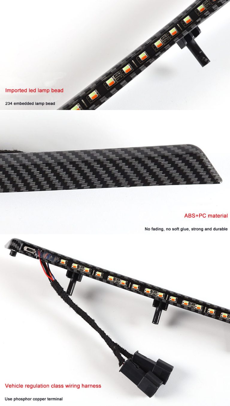 BMW Led Lights 3 Series F30 Two-Color Door Trim Strip Interior Ambient ...