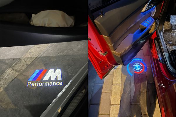 4Pcs Bmw Projector Door Light HD Welcome Light | Coolshiftknobs