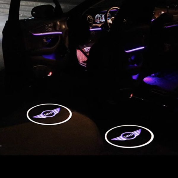 4Pcs Car Door Projector HD Welcome Light for Mini Cooper | Coolshiftknobs
