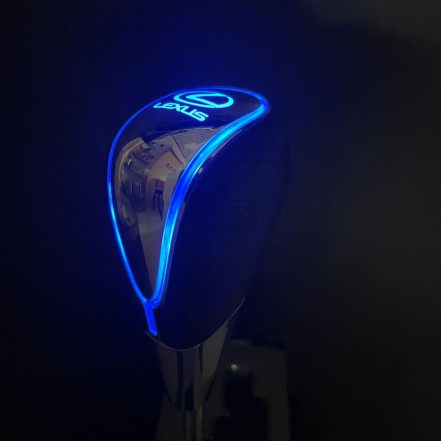 Lexus LED Shift Knob Custom Illuminated Auto Logo Shifter | CoolShiftKnobs