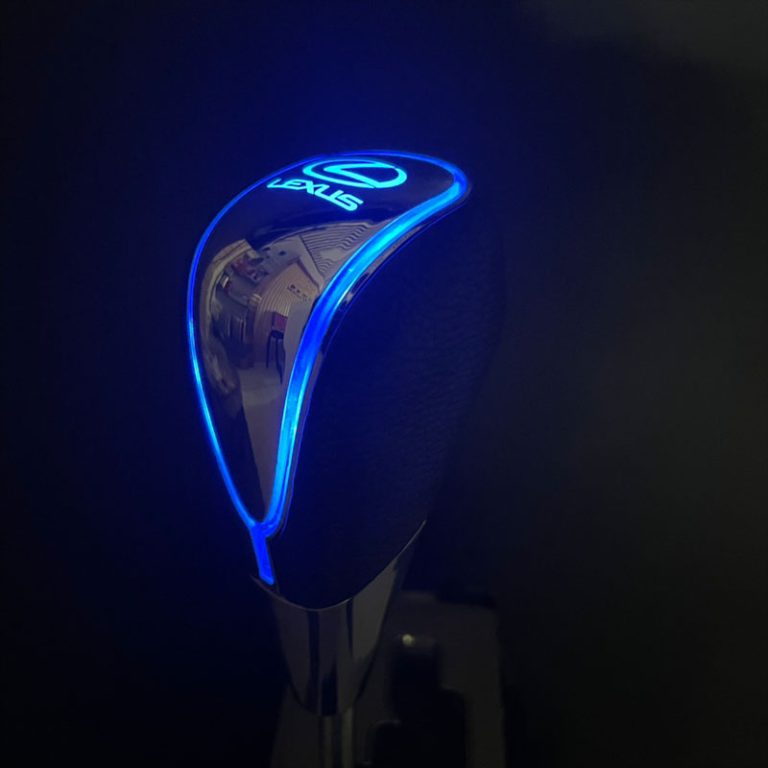 Lexus LED Shift Knob Custom Illuminated Auto Logo Shifter | CoolShiftKnobs