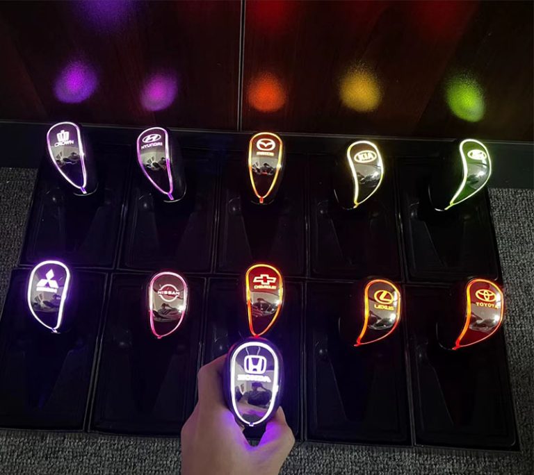 Customizable Logo LED Shift Knob Honda Light Up Gear Knob | CoolShiftKnobs