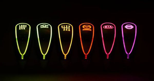 Customizable Logo LED Shift Knob Honda Light Up Gear Knob | CoolShiftKnobs