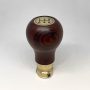 Universal Custom Wood Shift Knob RoseWood With Brass Core | Coolshiftknobs
