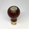 Universal Custom Wood Shift Knob RoseWood With Brass Core | Coolshiftknobs