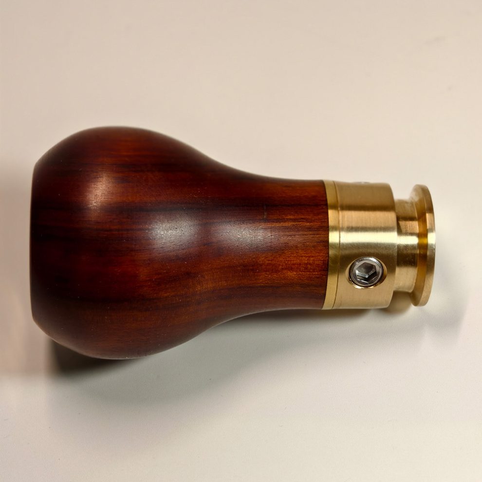 Universal Custom Wood Shift Knob RoseWood With Brass Core 160g | Coolshiftknobs