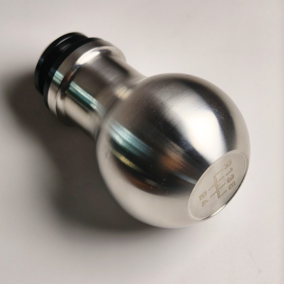 Premium BMW Weighted Shift Knob 500g Stainless Steel Lightbulb Design | Coolshiftknobs